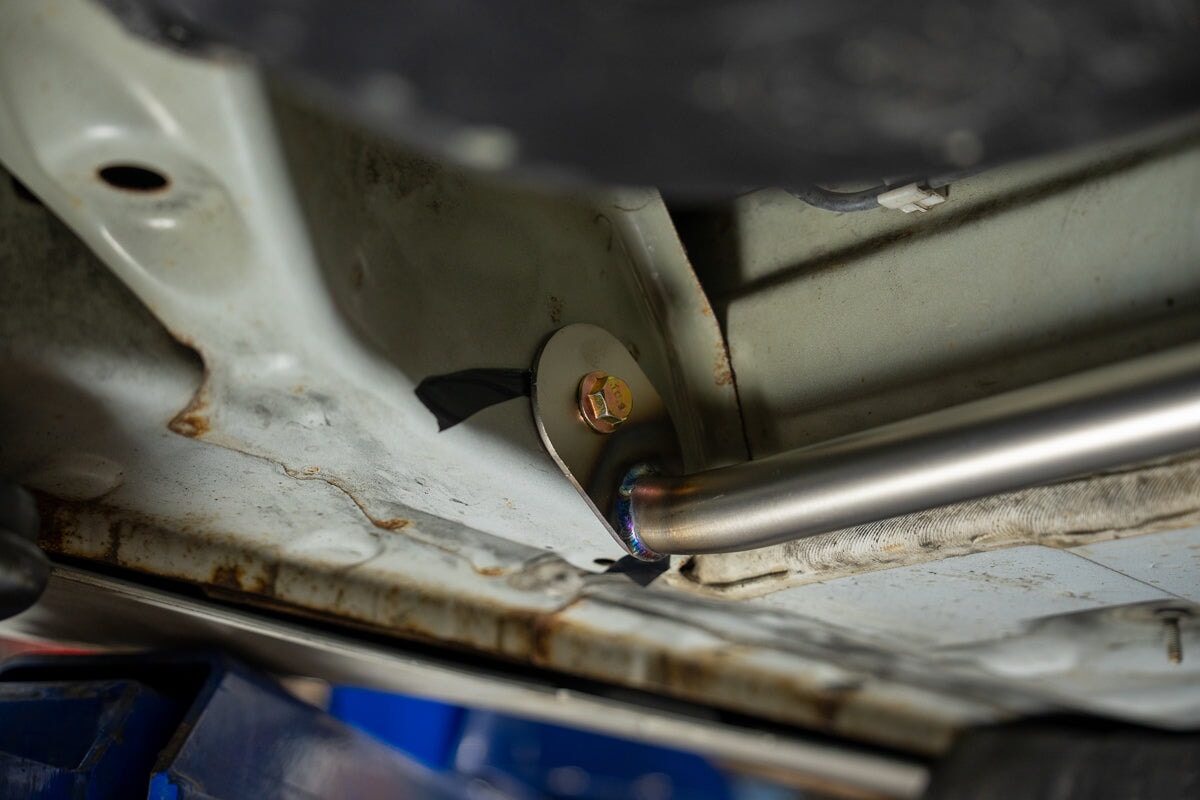 2016-2021 Honda Civic Mid-Rear Chassis Brace | PRL Motorsports