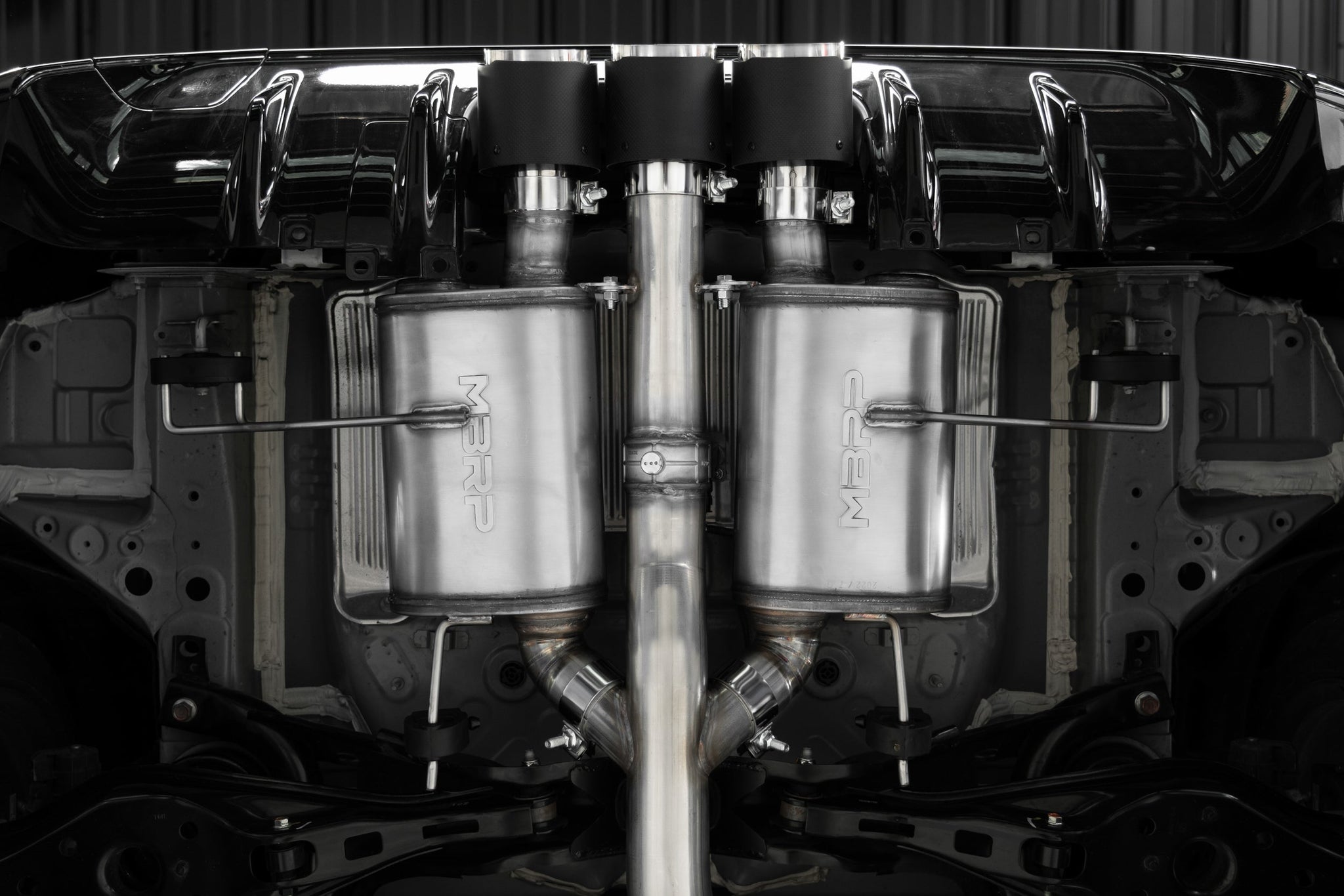 MBRP 2023+ Honda Civic Type-R FL5 Triple Center Exhaust w/ Carbon Tips ...