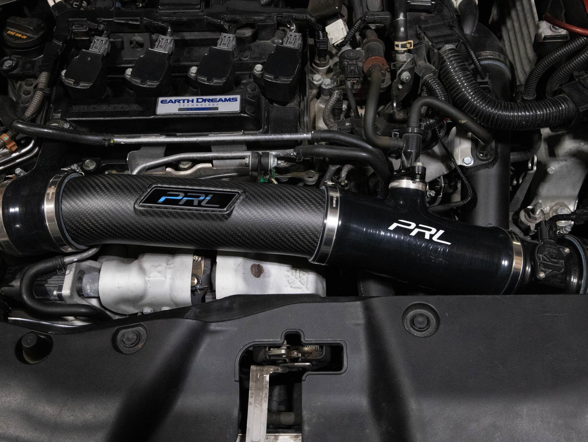 PRL Motorsports Carbon Fiber Inlet Pipe Kit – 2016–2021 Honda Civic 1.