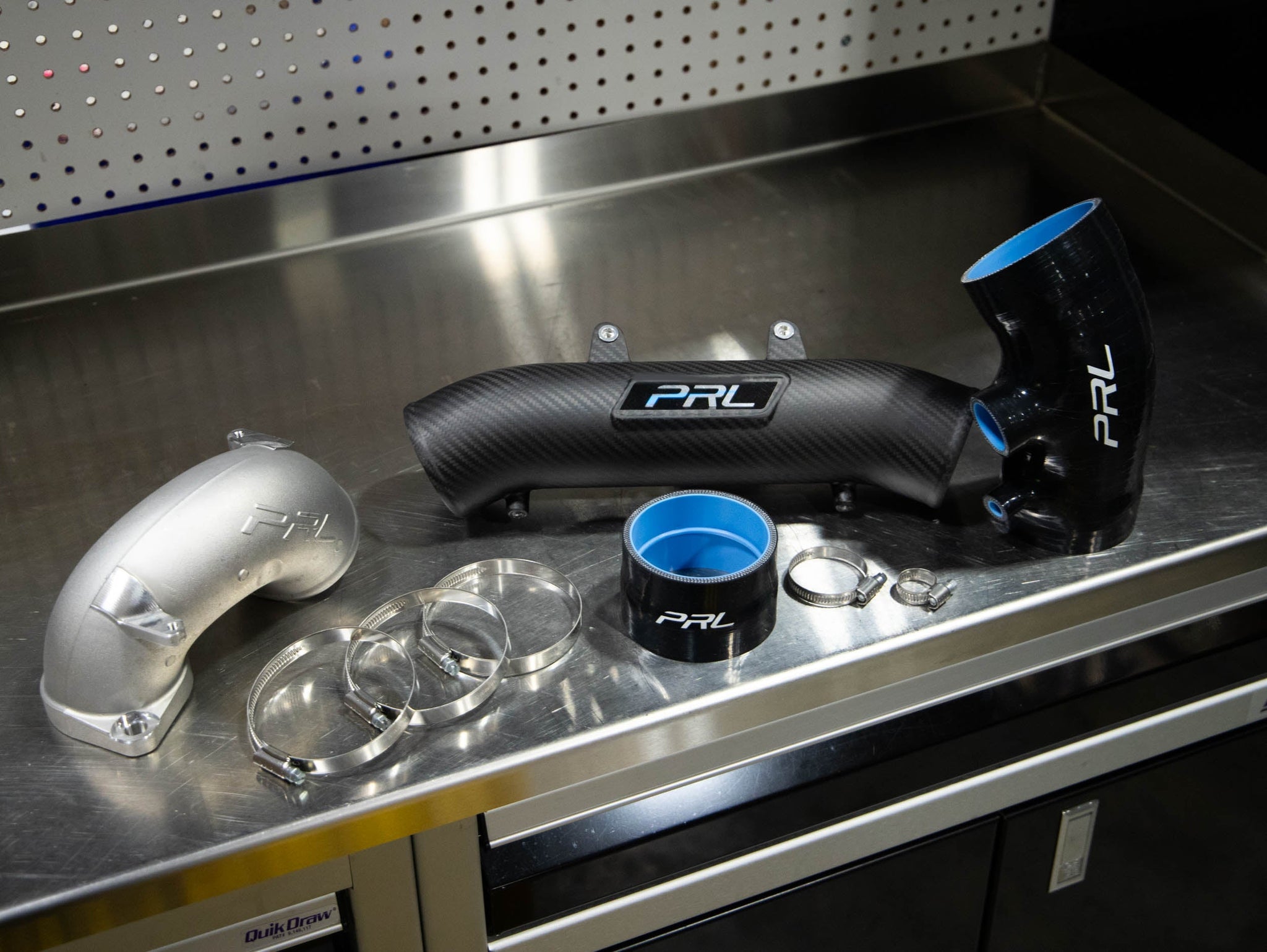 PRL Motorsports Carbon Fiber Inlet Pipe Kit – 2017–2021 Honda Civic Ty