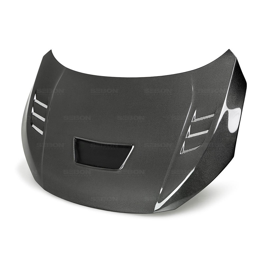 Seibon 2017-2021 Honda Civic Type-R FK8 CV-Style Carbon Fiber Hood ...