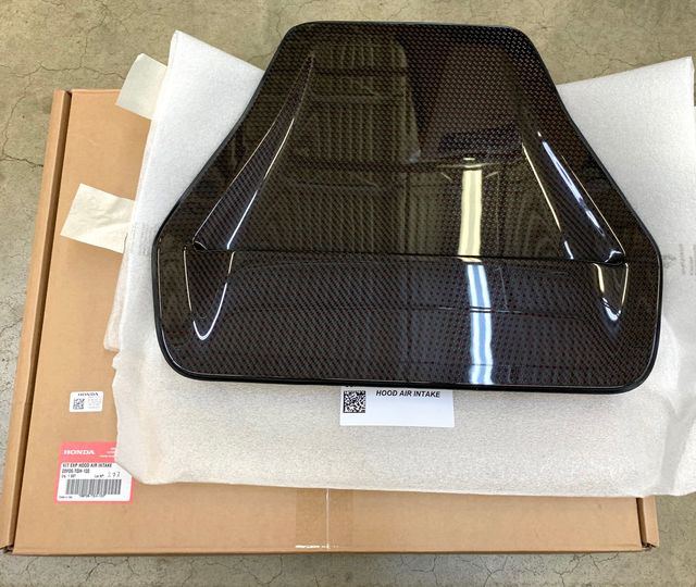 Genuine Honda 2017-2021 Civic Type-R FK8 Carbon Fiber Hood Scoop | PRL ...