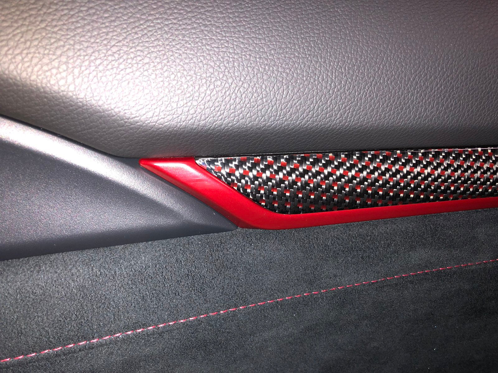 Genuine Honda 2017-2021 Civic Type-R FK8 Carbon Fiber Interior Panels ...