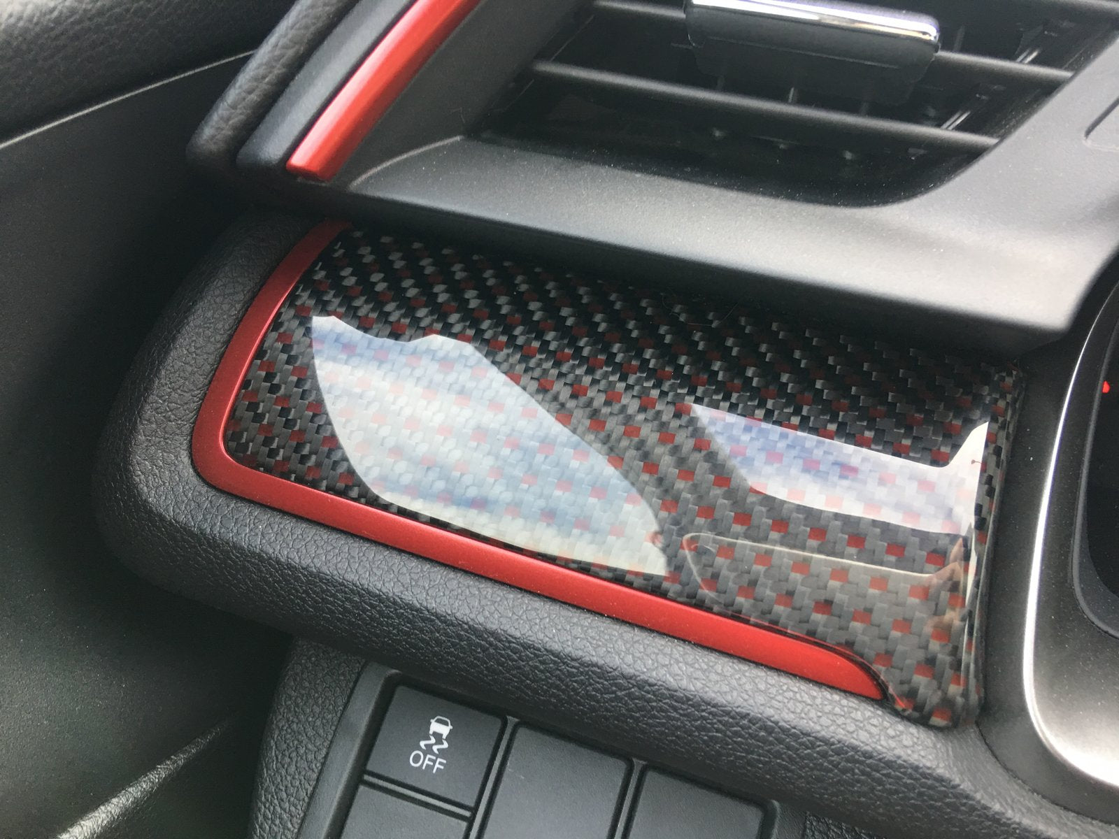 Genuine Honda 2017-2021 Civic Type-R FK8 Carbon Fiber Interior Panels ...