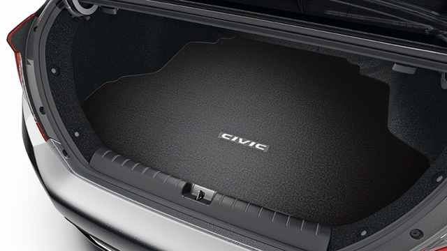 Genuine Honda 2019-2021 Civic Coupe Trunk Carpet Mat | PRL Motorsports