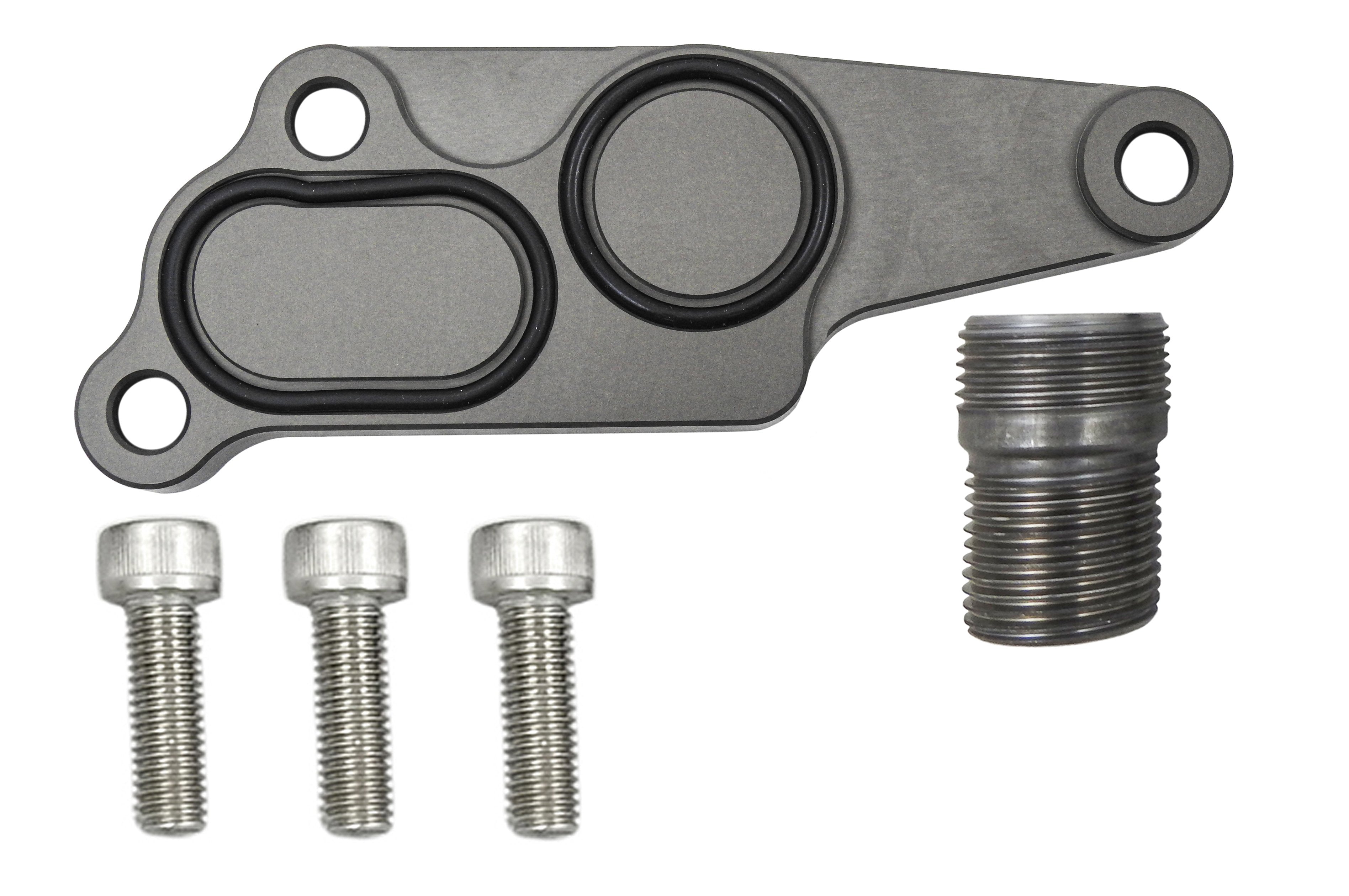 Honda K24Z Oil Filter Housing Block-Off Plate Kit - PRL Motorsports