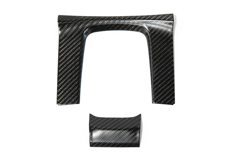 OLM 2016-2021 Honda Civic Carbon Fiber Shifter Panel Cover Matte Finish ...