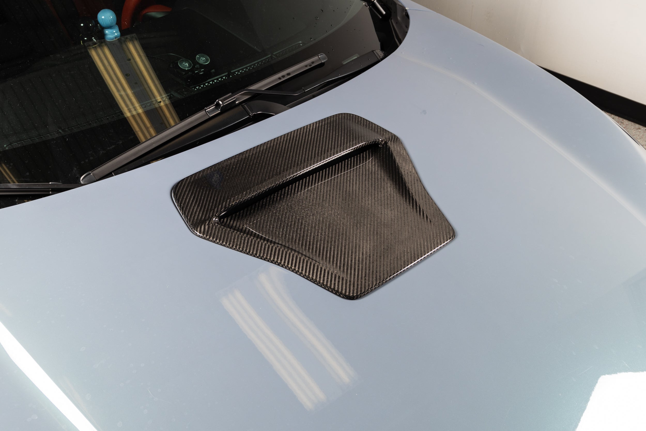 OLM 2017-2021 Honda Civic Type-R Carbon Fiber Hood Scoop Cover | PRL ...