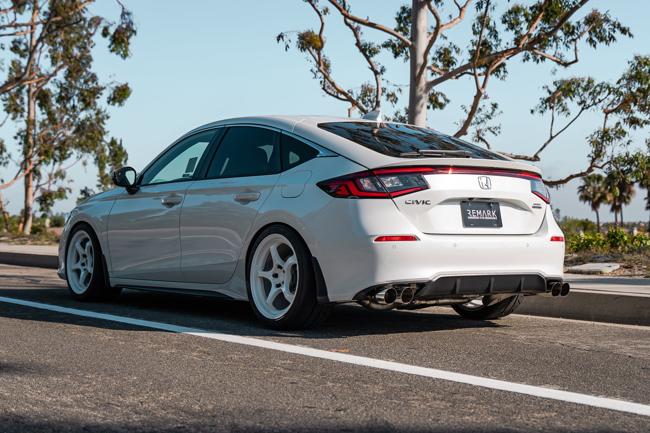 Remark 2022, 2023 Honda Civic Hatchback Sport Touring Link Loop Exhaust ...