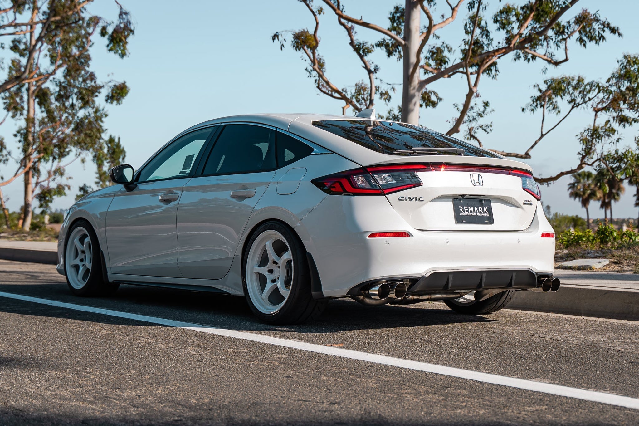 Remark 2022, 2023 Honda Civic Hatchback Sport Touring Link Loop Exhaust ...